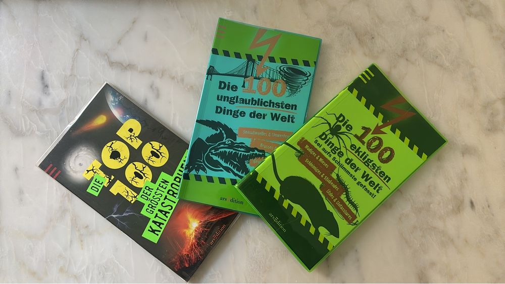 Bücher über Katastrophen, ekligste und unglaubliche Dinge (Gebraucht ...