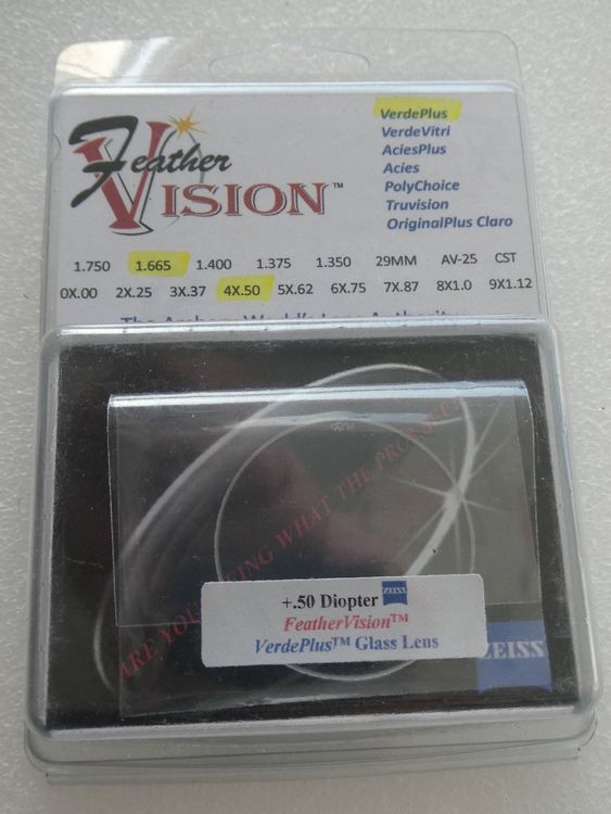 FEATHER VISION LINSE 4-FACH VERDE PLUS | Kaufen auf Ricardo