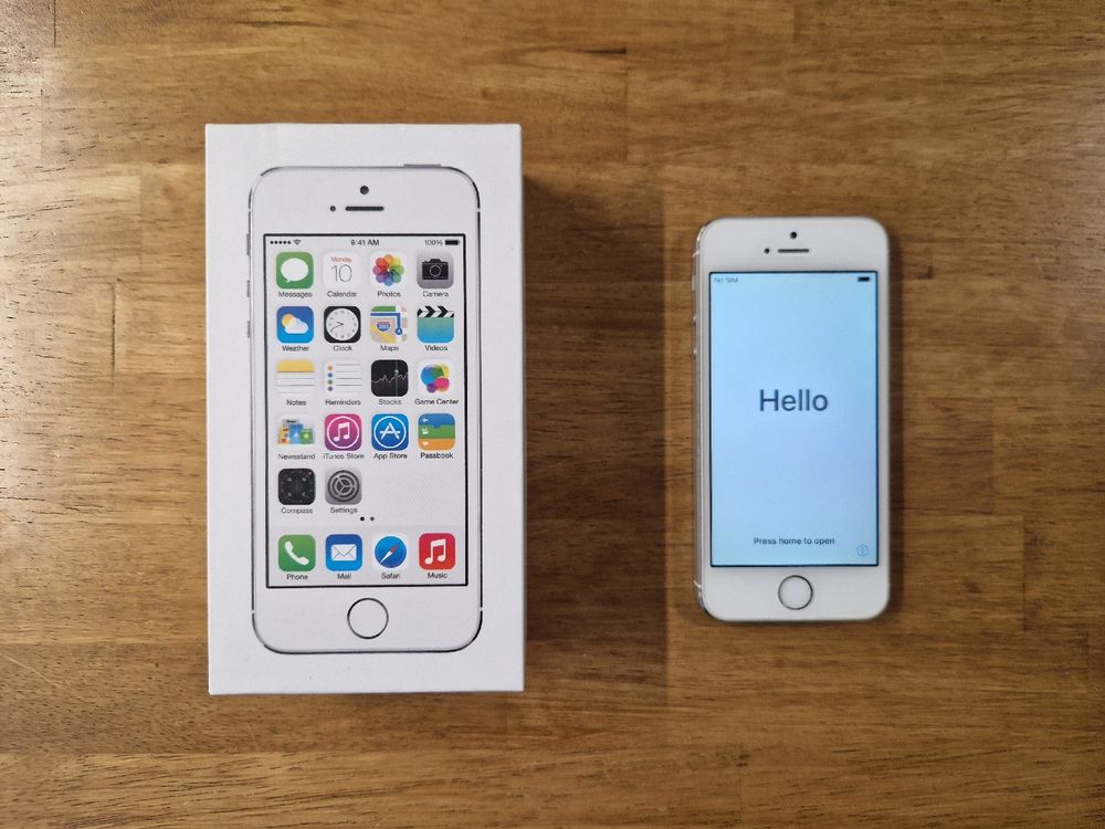 iPhone 5S 16GB Silver (Gebraucht) in Hinwil für CHF 2 – mit Lieferung ...