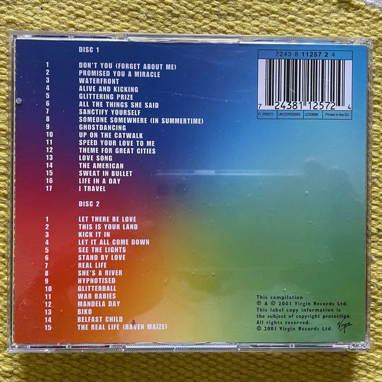 SIMPLE MINDS-2CD THE BEST OF (Gebraucht) in Rorschacherberg für CHF 4.9 – mit Lieferung auf ...