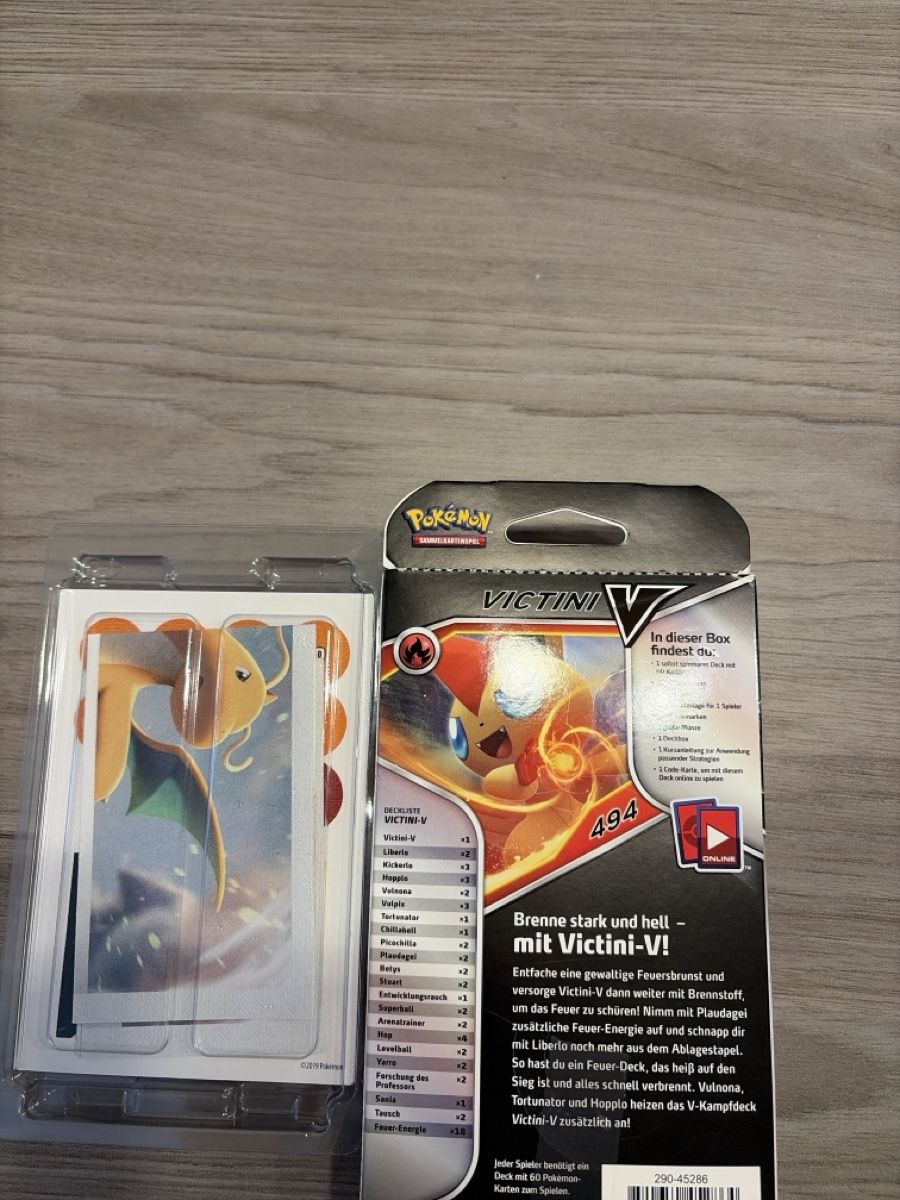 Pokemon Victini V Kampf-Deck & Dragoran V Deck (Gebraucht) in Biberist ...