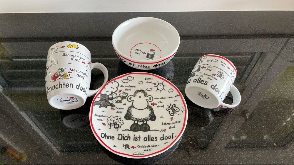 Sheepworld Teller "Ohne Dich..." (Gebraucht) in Wangen SZ für CHF 1 ...