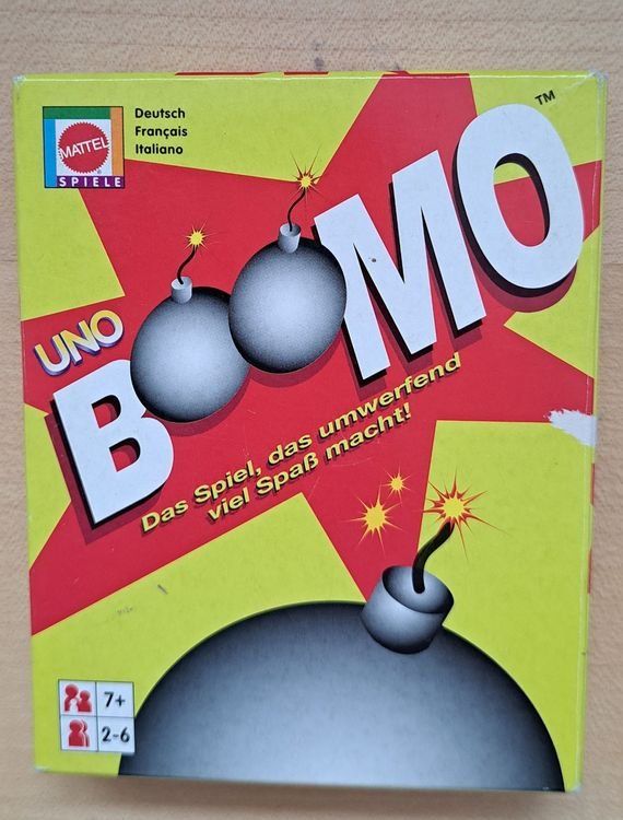 Kartenspiel: UNO BOOMO / BOOM / MATTEL (Gebraucht) in Oetwil am See für ...