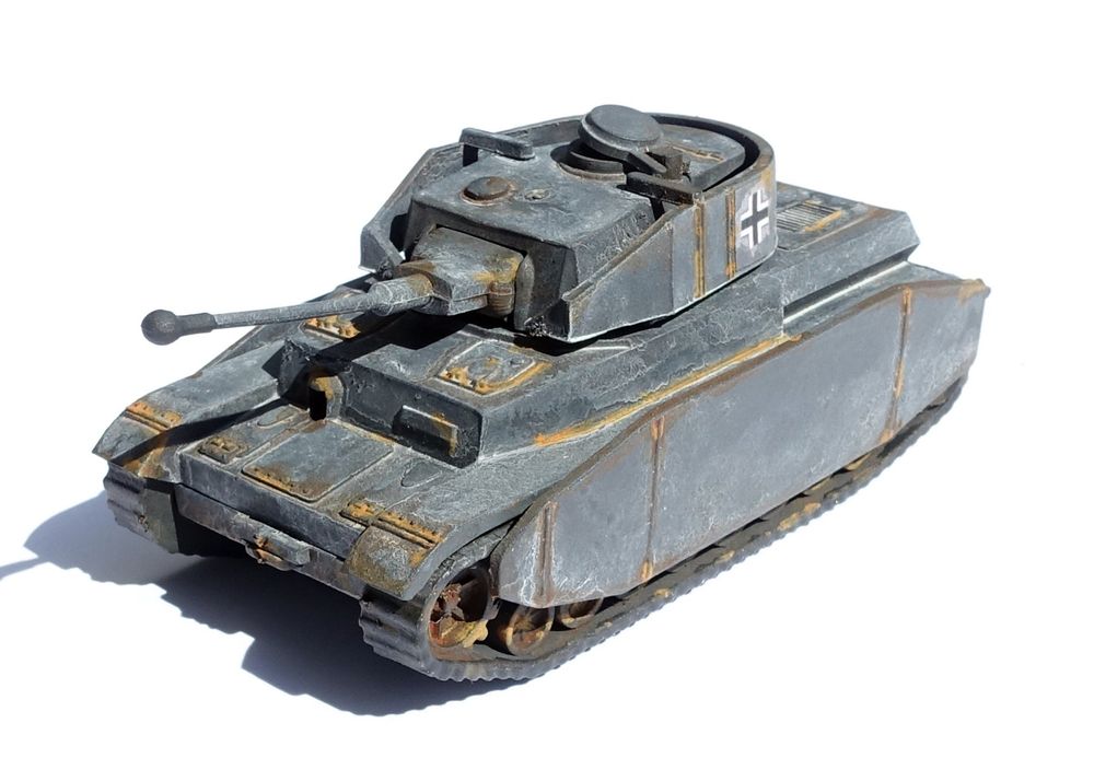 Panzer IV DR WW2 Militär Armee Army 1:87 patiniert (Gebraucht) in ...