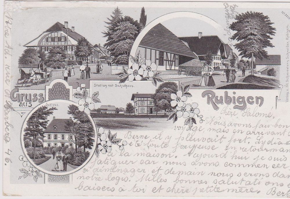Rubigen, Litho, 1900 | Kaufen auf Ricardo