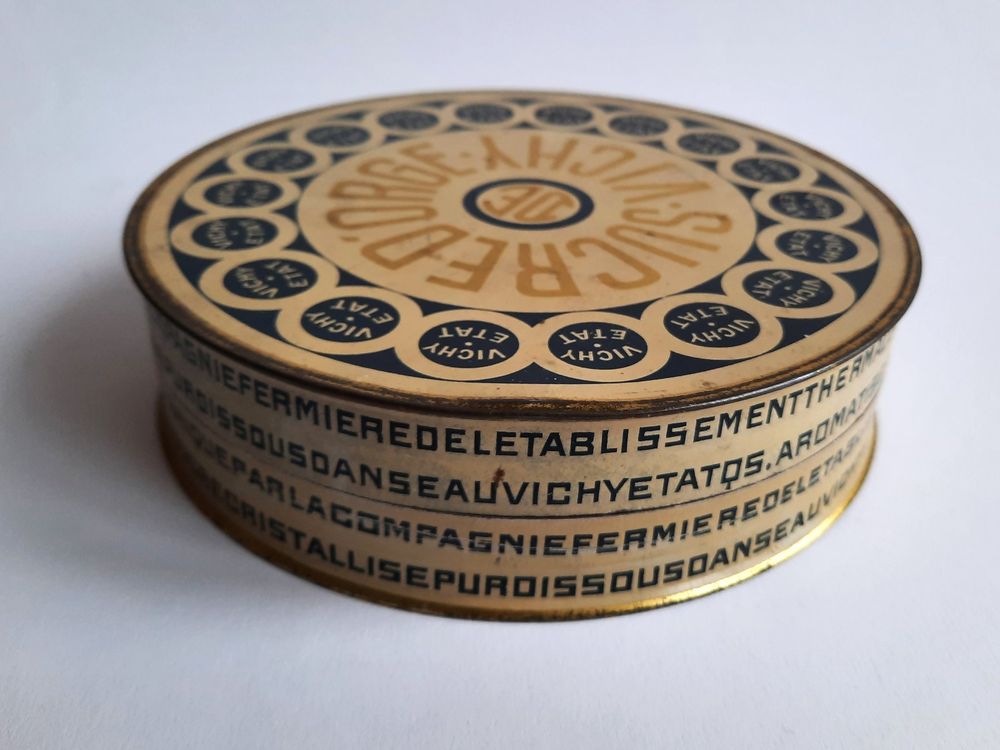 Original Sucre D'Orge Vichy Bonbon Dose 30er Jahre (Gebraucht) in für ...