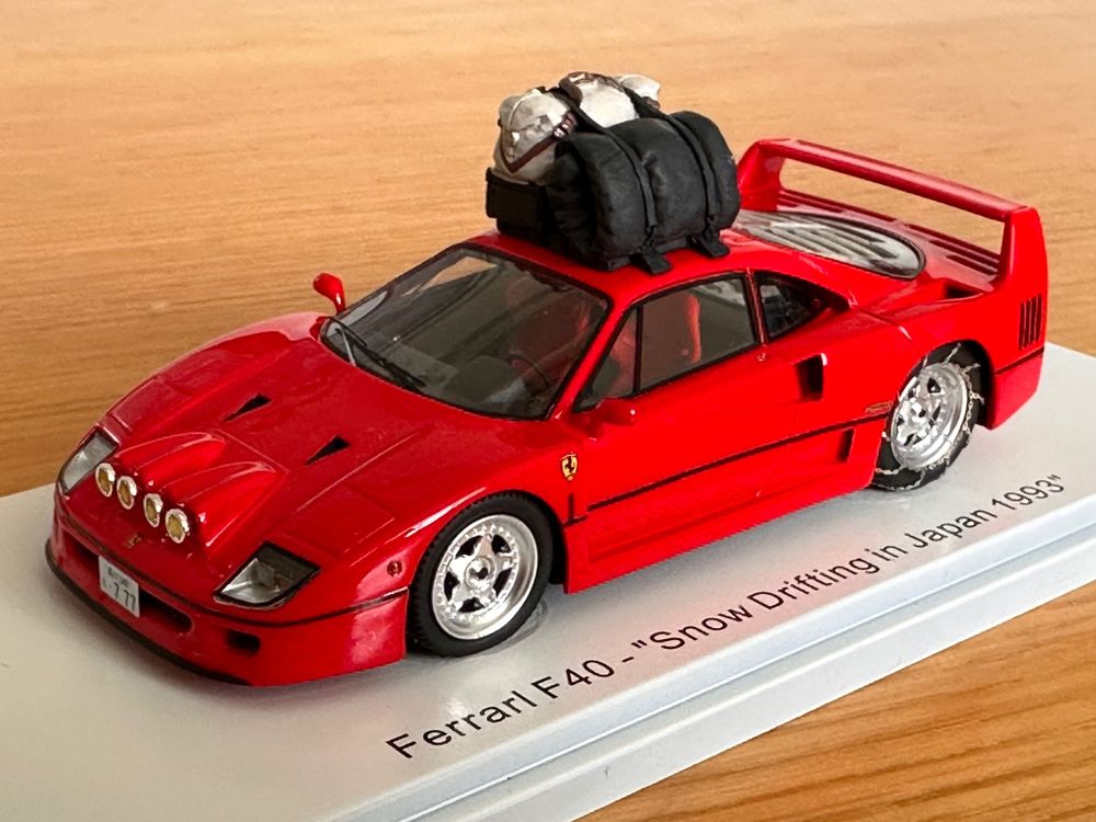 Ferrari F40 Japan Snow Drifting in Japan | Kaufen auf Ricardo