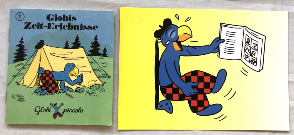 Globi Piccolo - Nr.1 - Globis Zelt-Erlebnisse mit Postkarte (Gebraucht) in Schaffhausen für CHF ...