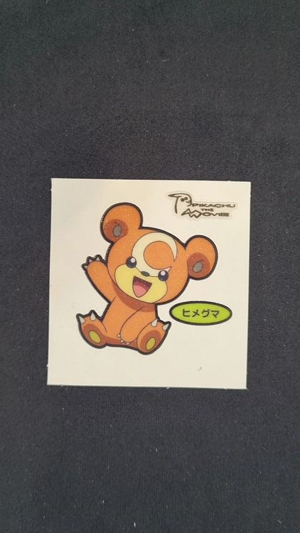Teddiursa - Pokémon Daiichi Pan Bread Sticker ab 0.10.- (Gebraucht) in ...
