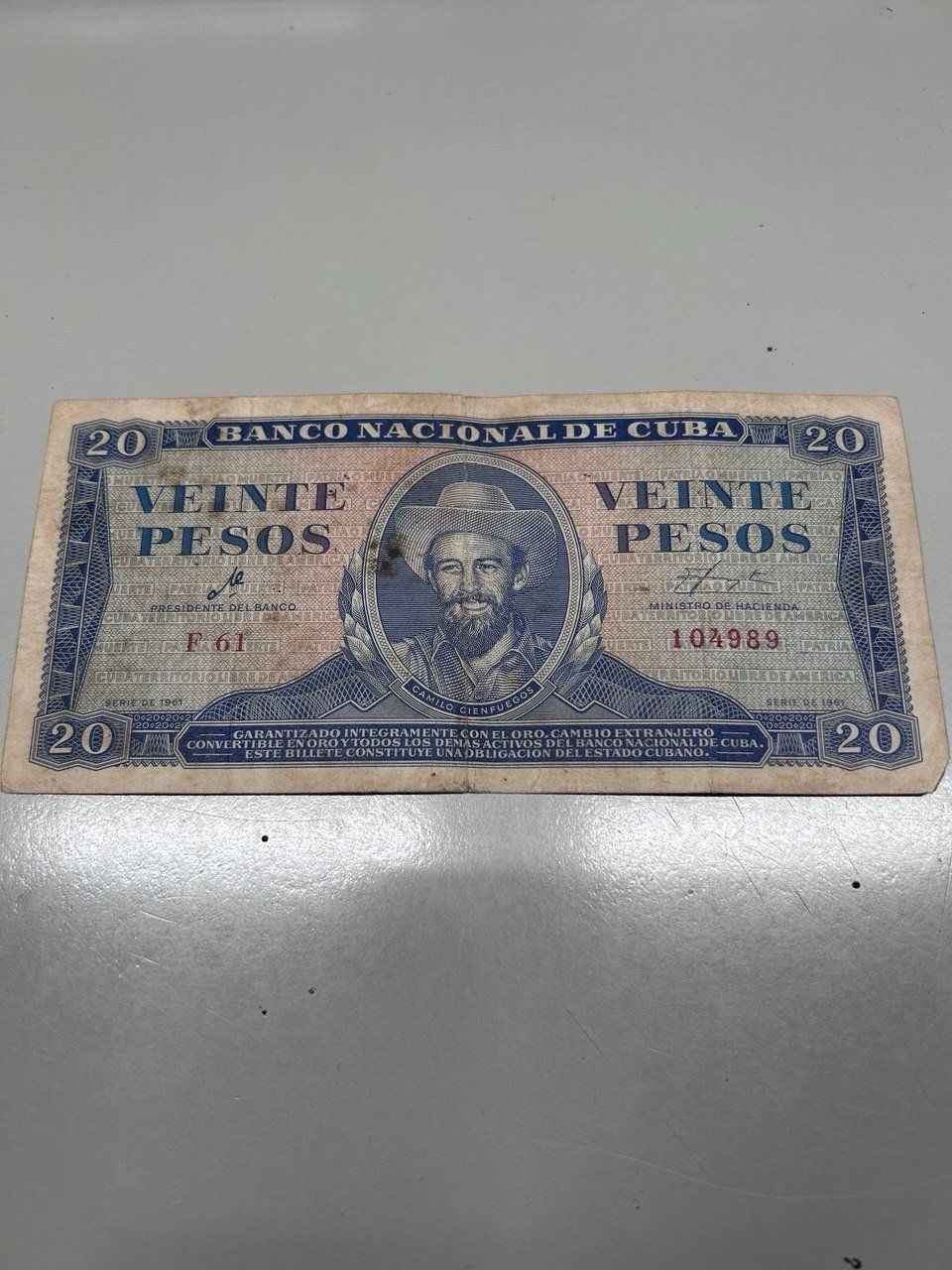 20 pesos Serie De 1961 (Usato) a Giubiasco per CHF 2.9 – con consegna ...