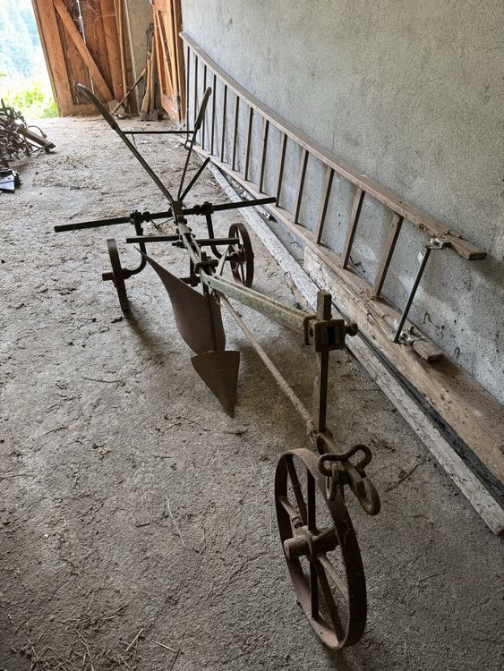 Antiker Pflug, historisch, Dekoration, Sammlerstück! (53) (Gebraucht ...