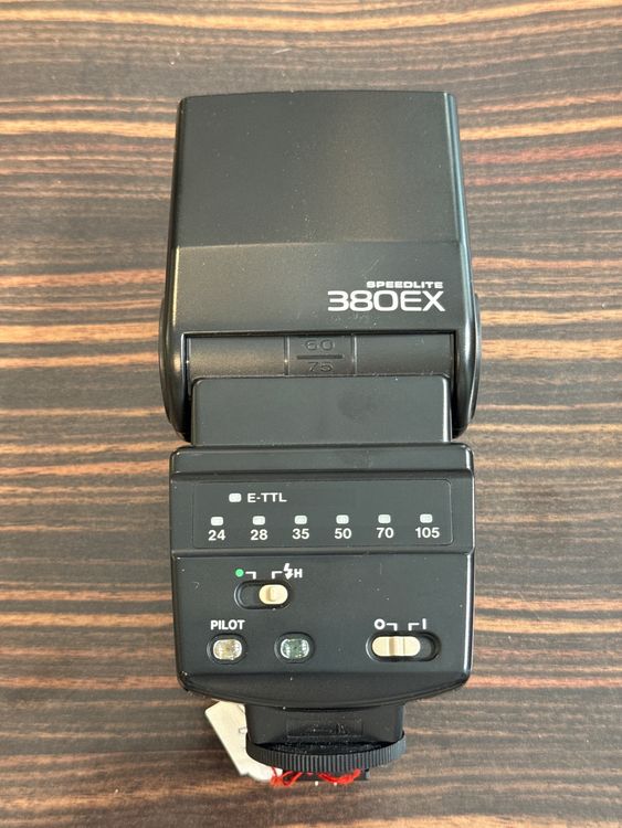 Canon Speedlite 380EX Blitzgerät (Gebraucht) in Zürich für CHF 59 – mit ...