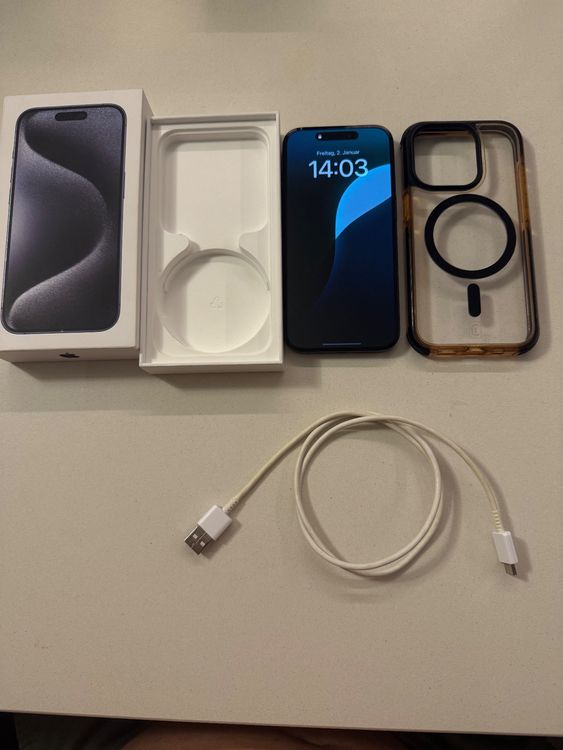 iPhone 15 Pro 128GB Top Zustand! 🖤📱 (Gebraucht) in Wollerau für CHF 549 ...