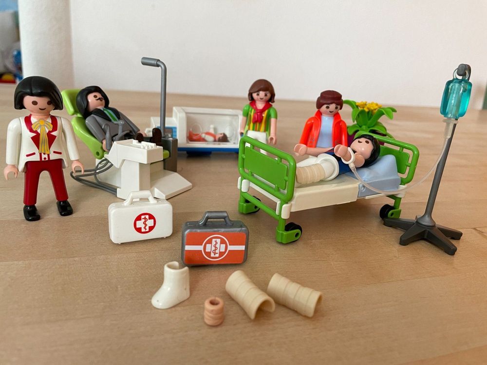 Playmobil Zahnarzt und Krankenbett | Kaufen auf Ricardo