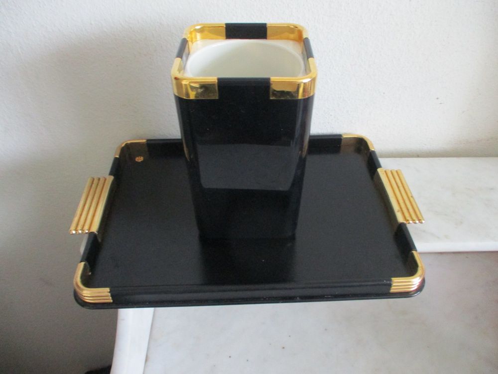 Rarität Vintage TURNWALD Flaschenkühler und Servierbrett (Gebraucht) in ...