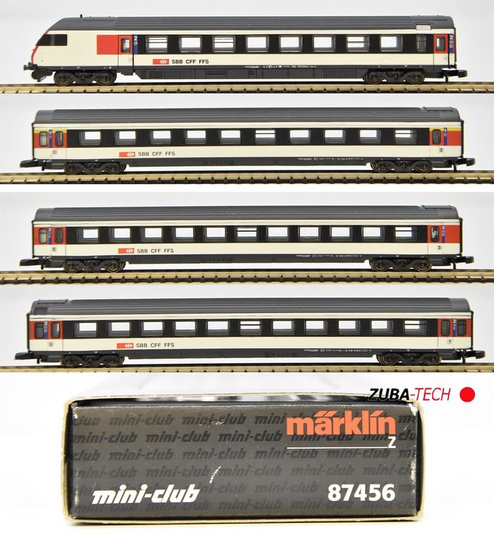 Märklin 87456 EW IV Wagen-Set SBB Spur Z (Gebraucht) in St. Gallen für ...