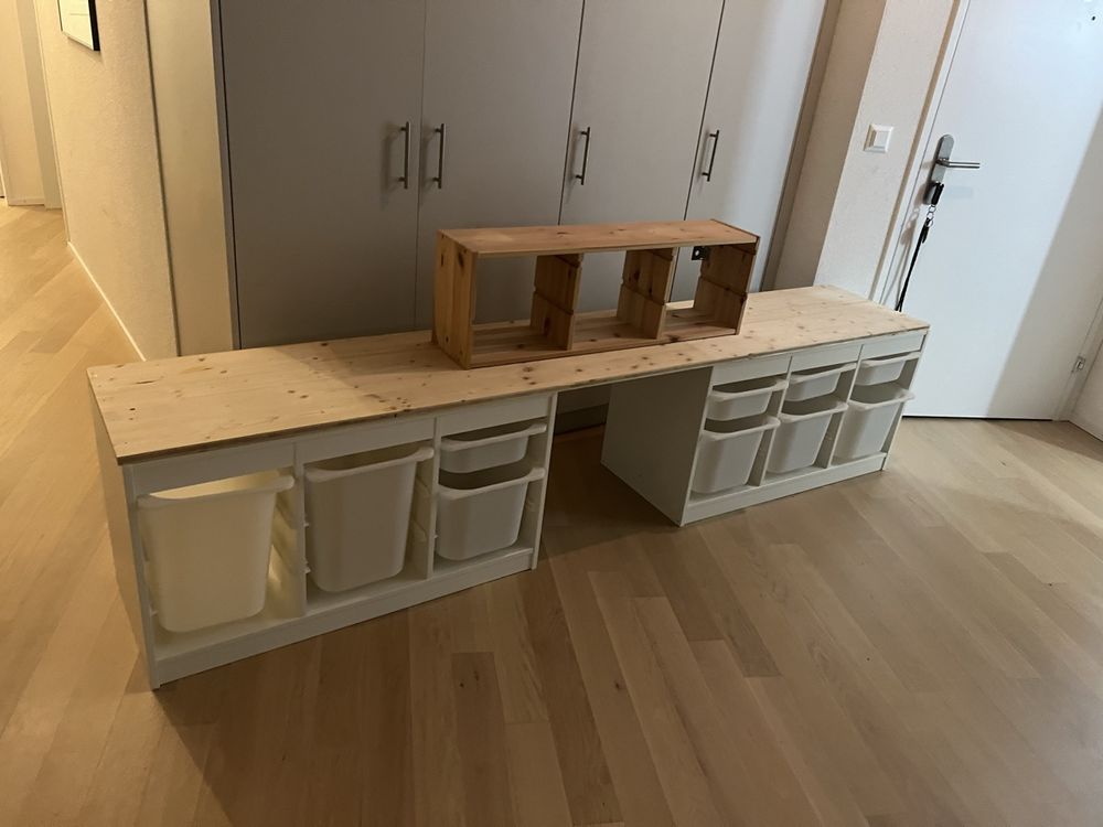 Ikea Trofast Schreibtisch Regal DIY | Kaufen auf Ricardo