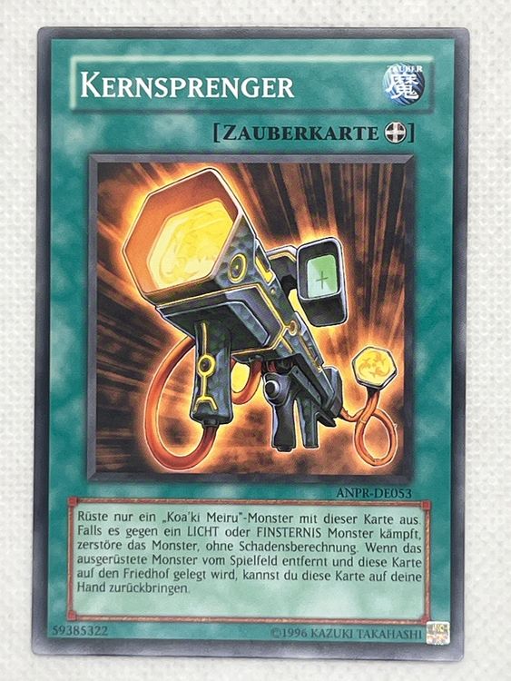 Yu-Gi-Oh! Kernspringer - Seltene Zauberkarte - Top Zustand! (Gebraucht ...
