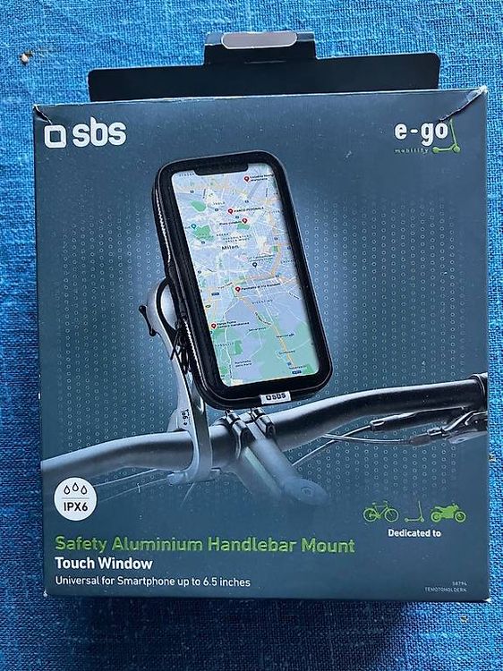 SBS E- GO MOTO BIKE VELO HANDYHALTERUNG HANDLEBAR MOUNT NEUF (Neu und originalverpackt) in Spiez ...