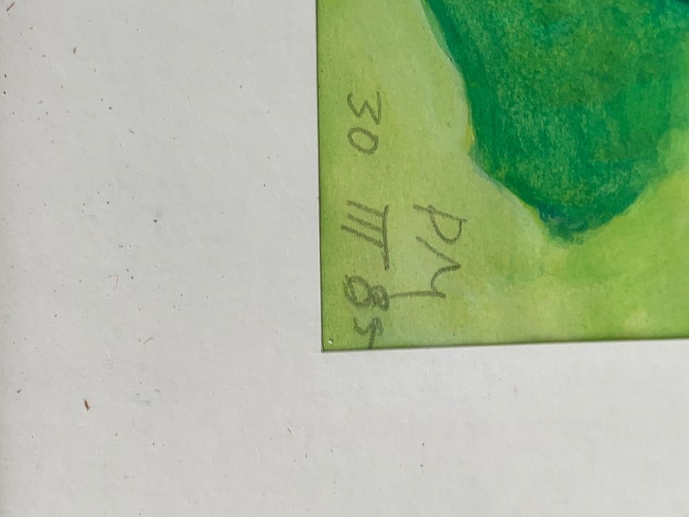 Peter MIEG (1906-1990) Aquarell (Gebraucht) in Root für CHF 225 – mit Lieferung auf Ricardo kaufen