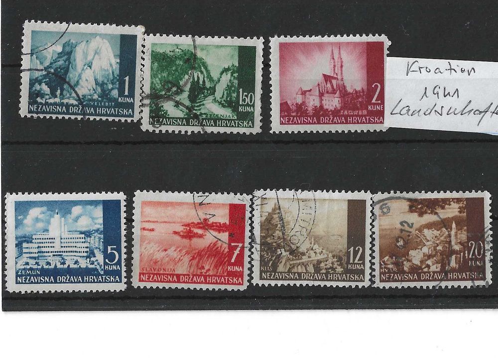 Kroatien 1941 Landschaften | Kaufen auf Ricardo