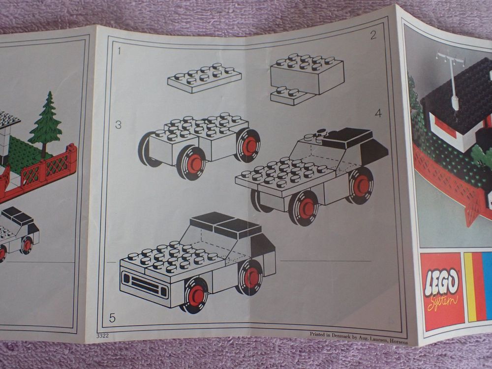 schöne Bauanleitung für LEGO Set 345 (D'occasion) à Geroldswil pour CHF ...