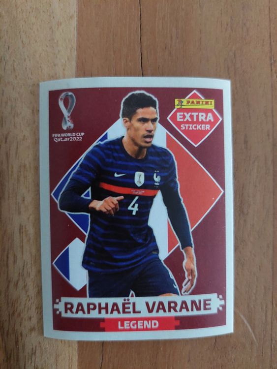 WM Qatar 2022 - Panini Extra Sticker, Raphaël Varane | Kaufen auf Ricardo