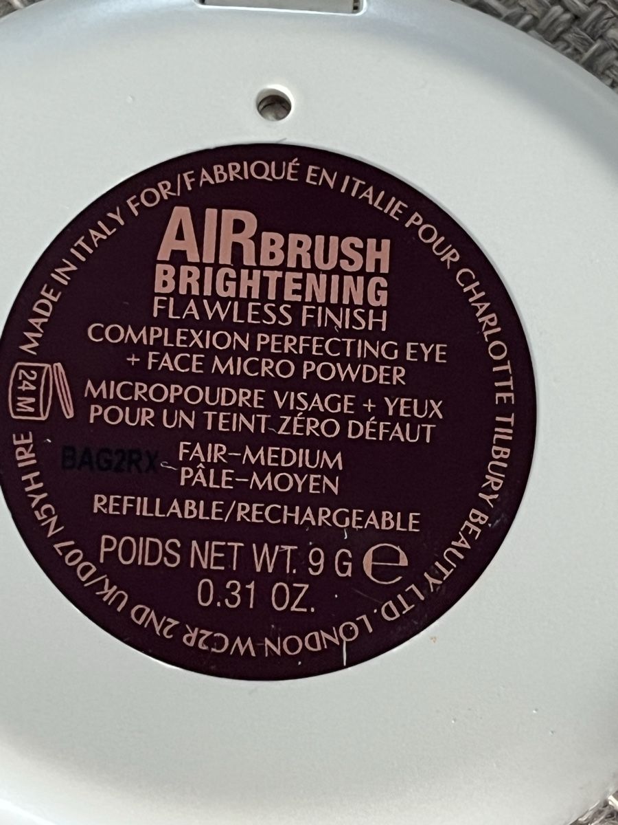 Charlotte Tilbury Airbrush Puder Fair-Medium, Top! (Gebraucht) in ...