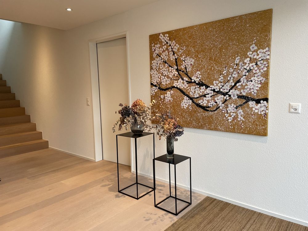 Extra große Sakura Art auf goldene Hintergrund | Kaufen auf Ricardo
