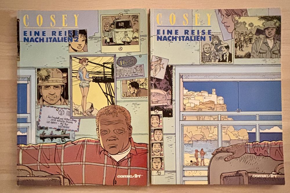Cosey, eine Reise nach Italien,Carlsen Comic, Band 1,2 kpl. (Gebraucht ...