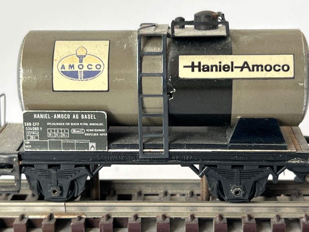 Vintage Standmodell Tankwagen Haniel-Amoco Basel | Kaufen auf Ricardo