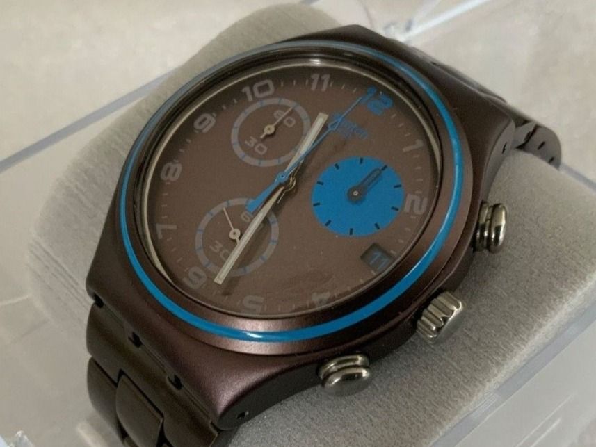 BLAUER FLECK Swatch Irony Chrono ★ ungetragen (Neu und originalverpackt) in Wettswil für CHF 165 ...