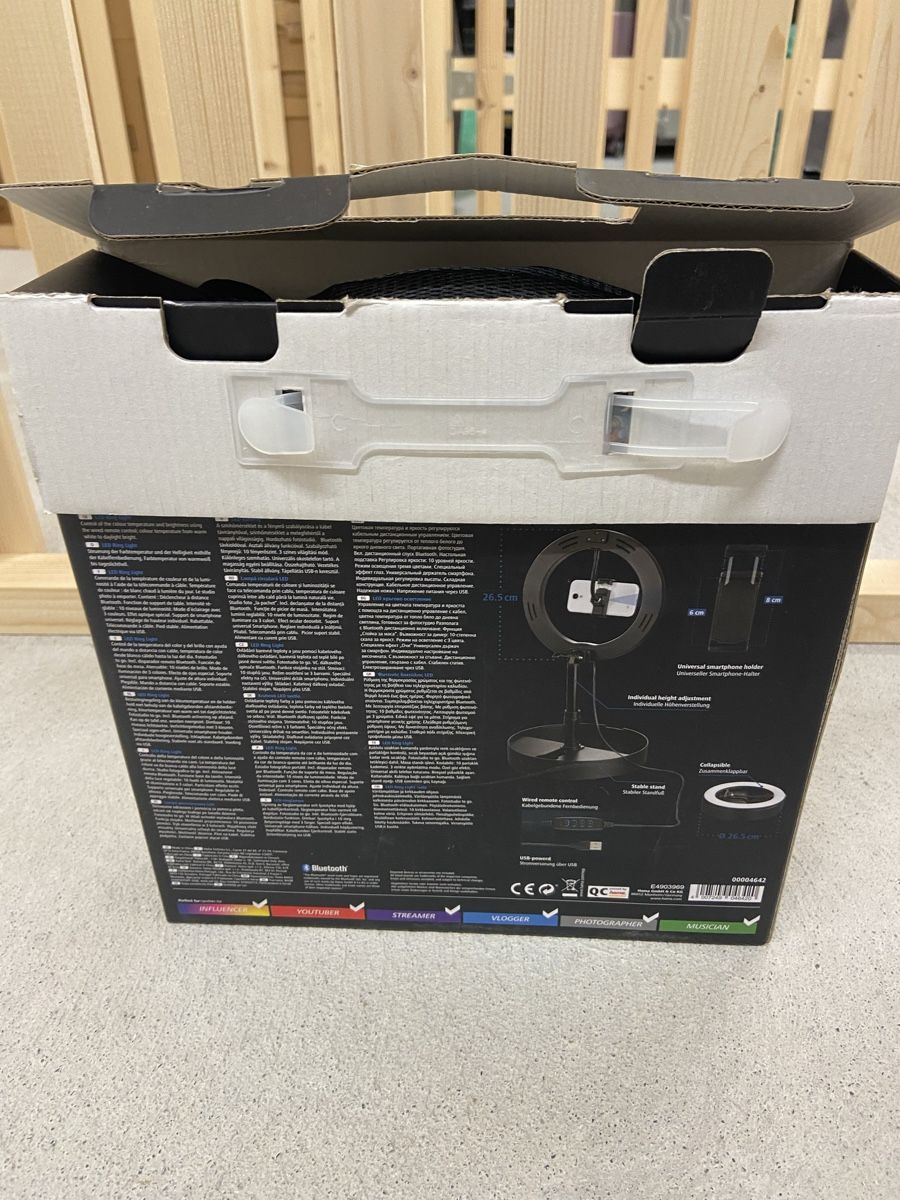 Hama FoldUp 102 - LED Ring Licht für Smartphone - (Neu (gemäss ...