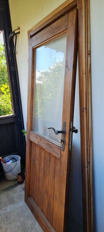 Tur aus Holz mit Rahmen (Gebraucht) in Stadel für CHF 52 – nur Abholung ...