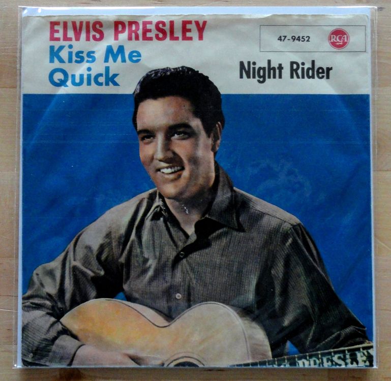 SI ELVIS PRESLEY kiss me quick 1963 KULT Jukebox Hit (Gebraucht) in ...