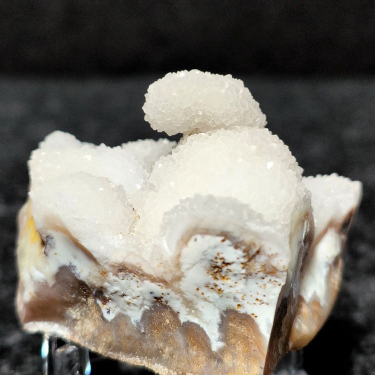 TOP ANGEBOT! Natürlicher, GEBOGENER CHALCEDON, weißer (Neu (gemäss ...