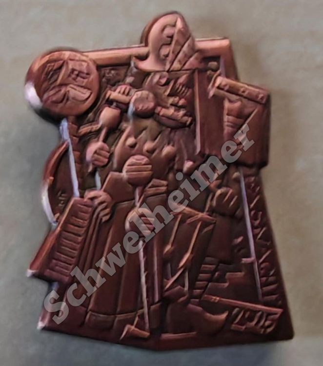 Kupfer Plakette 2025 : Basler Fasnacht 2025 (Neu und originalverpackt) in Allschwil für CHF 10 ...