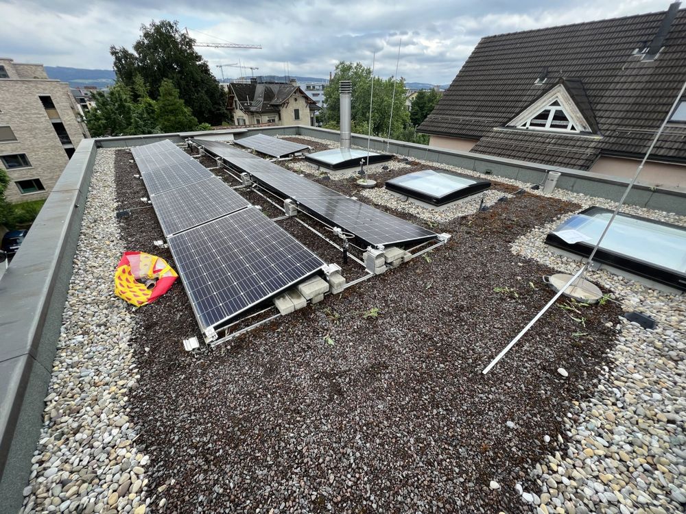 3.7kWp Photovoltaik Anlage (PV) inkl WR + Unterkonstruktion (Gebraucht ...