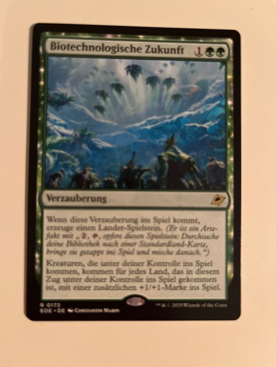 1 x Biotechnologische Zukunft - Magic: The Gathering - MtG (Gebraucht ...