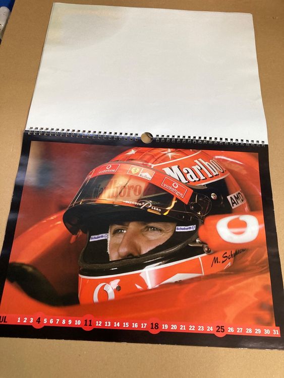 Kalender Ferrari / Die Highlights der Formel 1 /2004 (Gebraucht) in ...