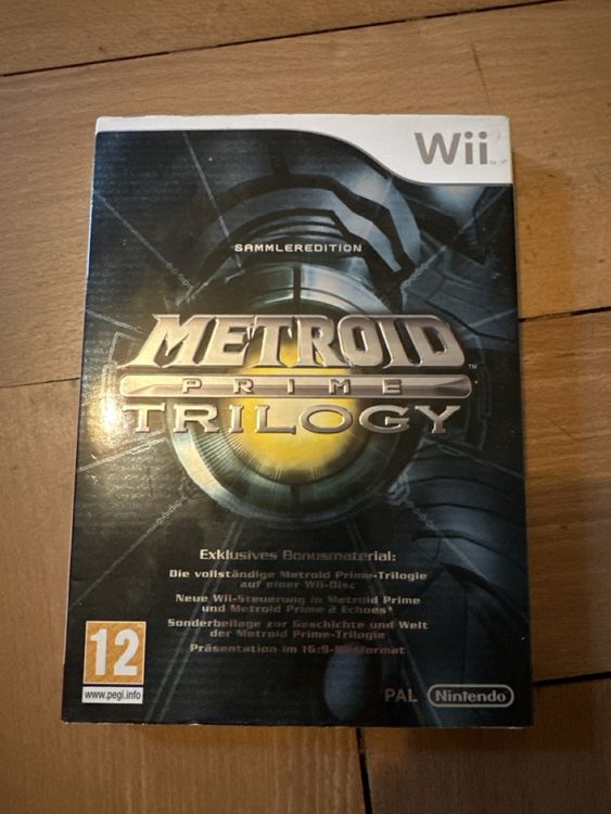Metroid Prime Trilogy - Sammleredition Wii - PAL (Gebraucht) in Zürich ...
