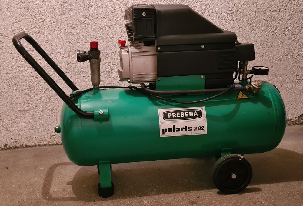 Kompressor Prebena Polaris 282 Profi Druckluft 10bar 50l (Gebraucht) in ...