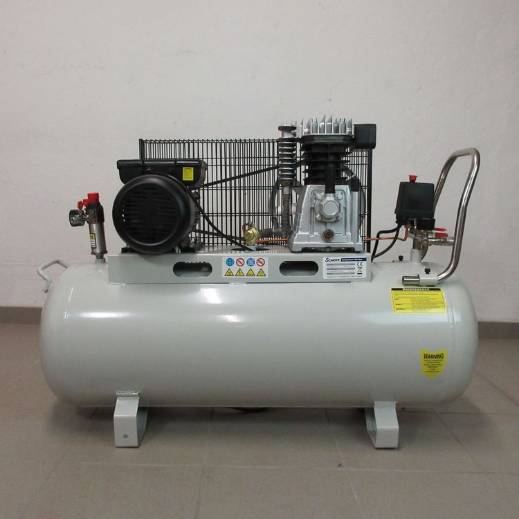Schott Druckluft Kompressor 100l 2200W Druckluftkompressor (Neu (gemäss ...