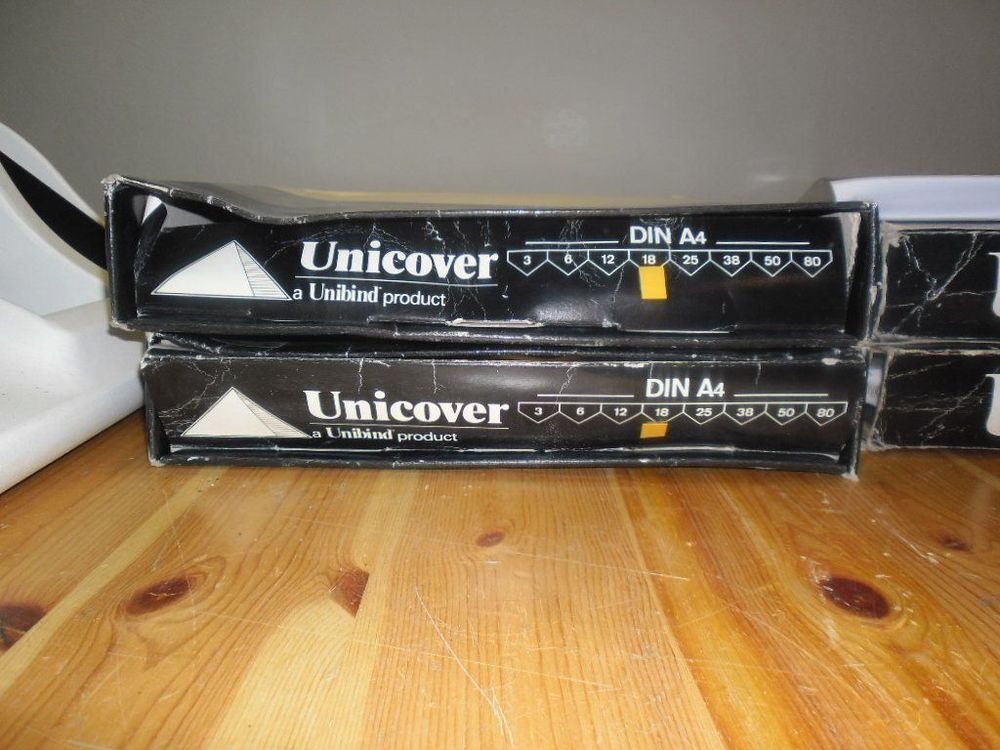 Thermo-Bindegerät - Unibind 85, - A3, inkl. Div. Bindefolien (Gebraucht ...