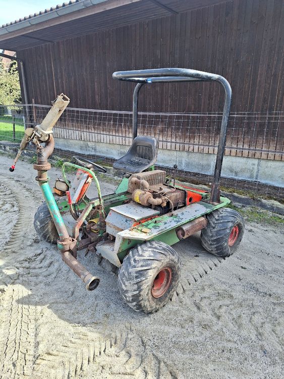 Hamag Zweiachsmäher Geräteträger Kombitrac Terratrac Busatis (Gebraucht ...