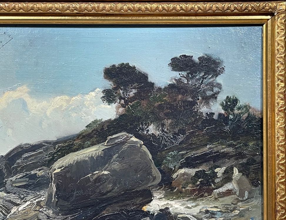 Edmond Chagot (1832-?) Gemälde (D'occasion) à Root pour CHF 95 – avec ...