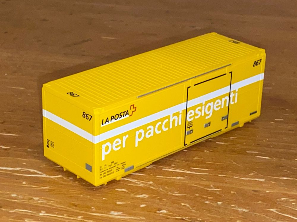 1:87 Bemo Wechselbehälter Post 867 Neu | Kaufen auf Ricardo