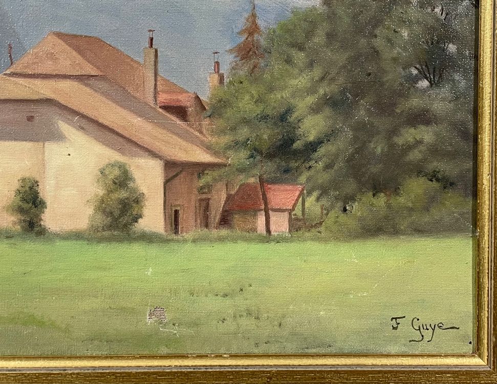 Francois Ernest Guye (1865-1938) Gemälde (Gebraucht) in Root für CHF 10 ...