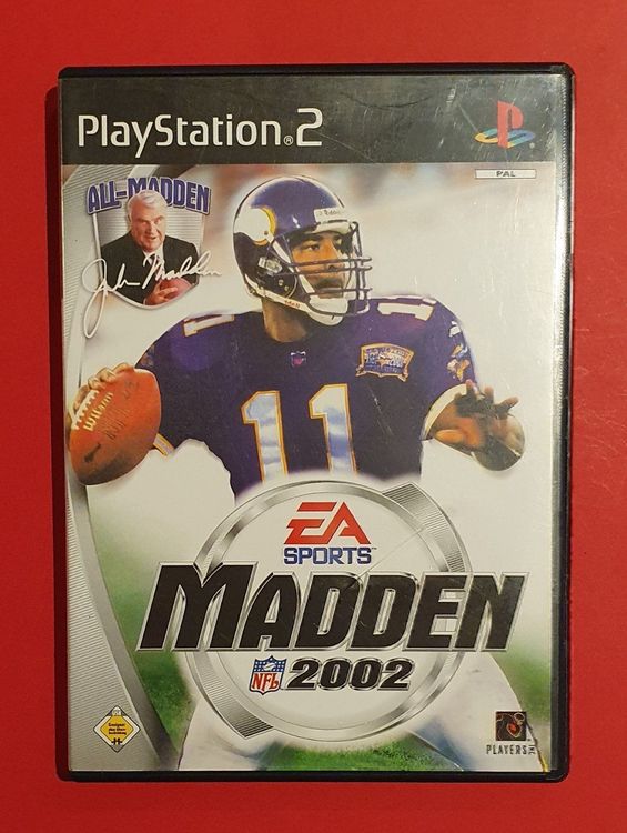 Sony PlayStation 2 Game (PS2) EA Sports NFL Madden 2002 (Gebraucht) in ...