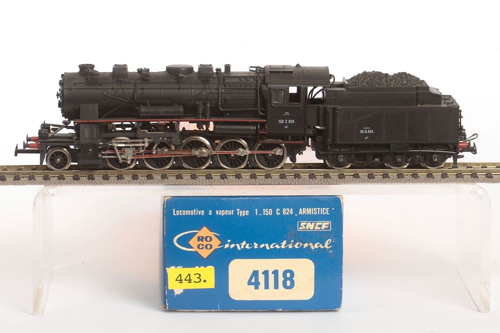 ROCO SNCF Dampflok «ARMISTICE» 150 C 824, H0, GS, OVP 4118 (Gebraucht ...